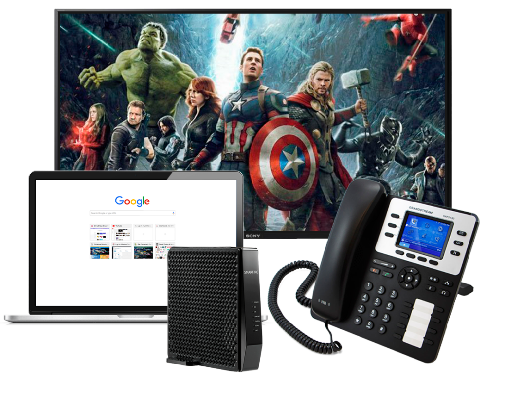 Get Connected. Get fast, reliable internet service when you need it